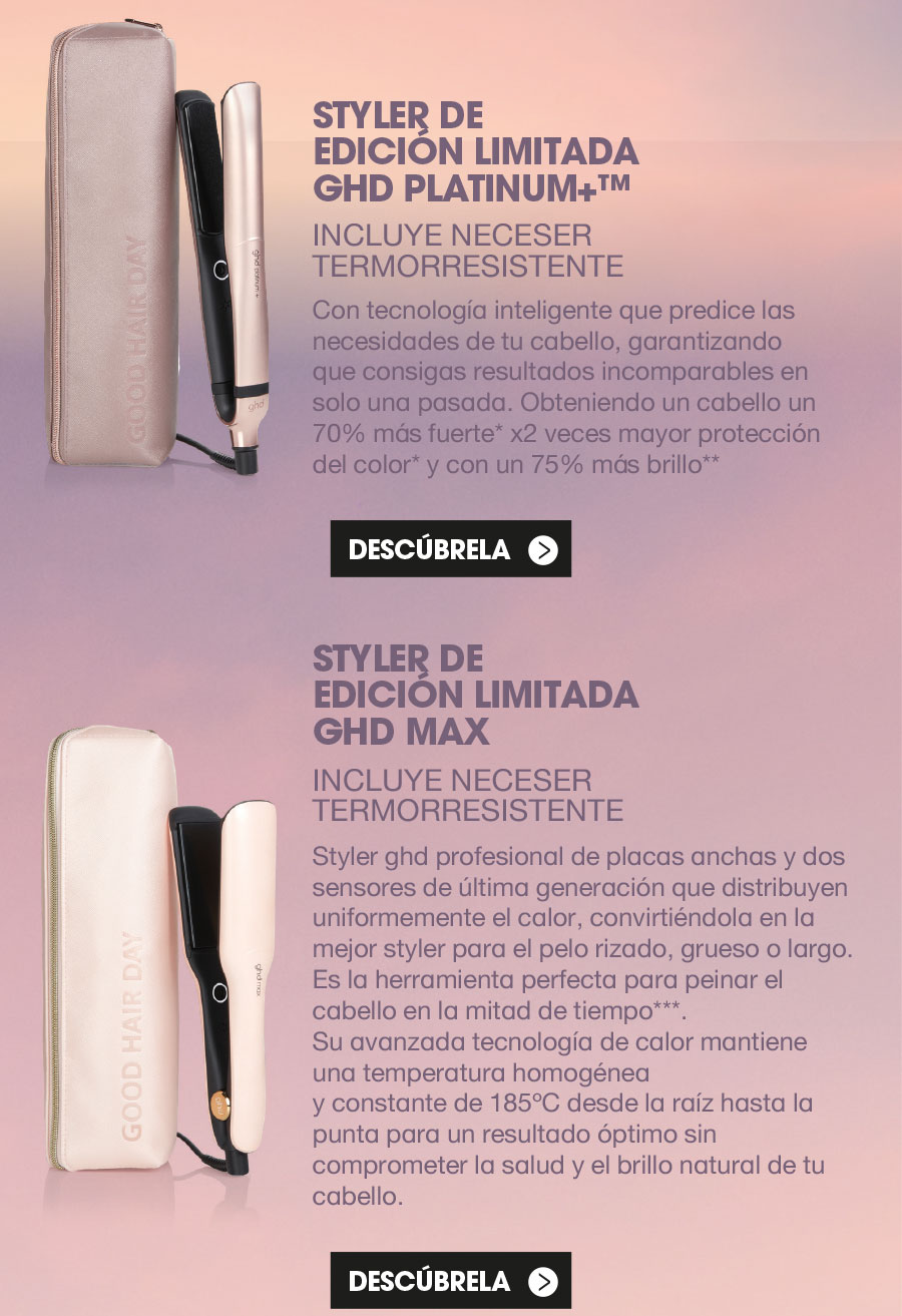 GHD presenta su nueva edición limitada primavera-verano ghd Sunsthetic ...