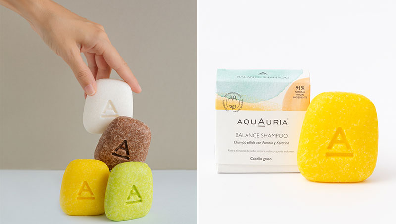 Aquauria, la marca de cosmética natural sólida de Àuria Perfumes, llega ...