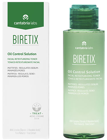 Biretix Oil Control Solution para pieles grasas y con tendencia acneica