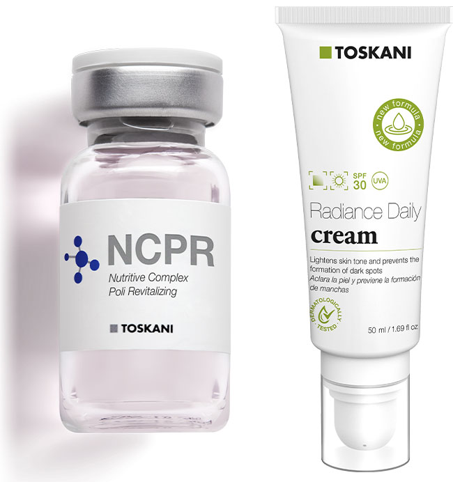 Toskani, galardonada en los premios Aesthetic Awards 2024 que se entregan en Grecia