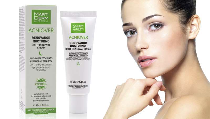 Acniover Renovador Nocturno: estimulador de regeneración cutánea