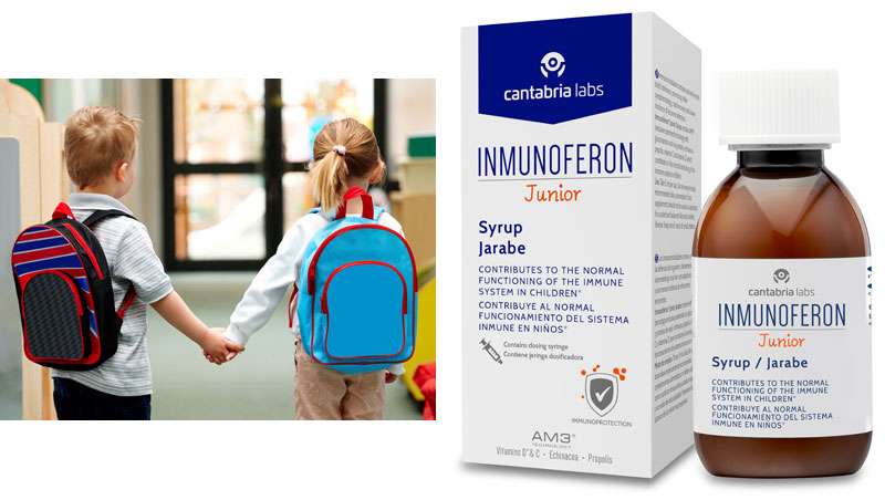 Inmunoferon Junior jarabe, entrenar el sistema inmune de los más pequeños