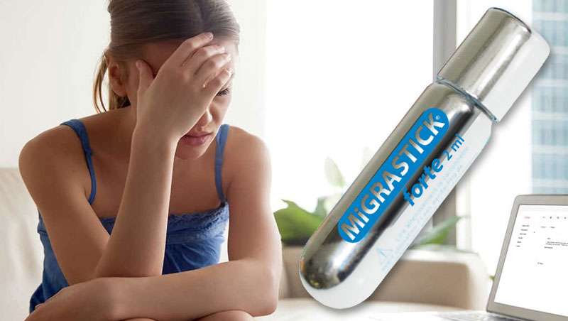 Migrastick, la solución para el dolor de cabeza de Arkopharma