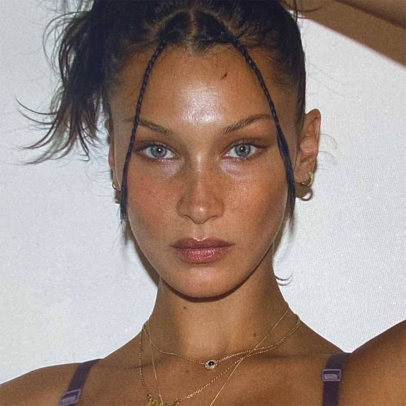 Cómo llevar las baby braids de Bella Hadid